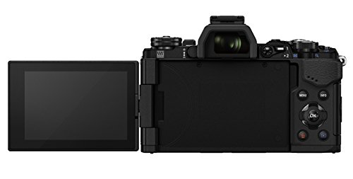 OLYMPUS OM-D E-M5 Mark II Weather Sealed Kit with 14-150mm Lens, 3" LCD, Black, US Only