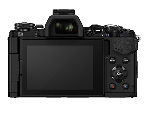 OLYMPUS OM-D E-M5 Mark II Weather Sealed Kit with 14-150mm Lens, 3" LCD, Black, US Only