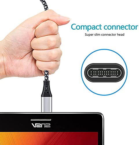 C Charger Fast Charging for Moto G Stylus/G Power/G Play 2021/E 2020/One 5G Ace/G10/G30/G60S/G100/G Fast/G 5G Plus/G9 Power/G8 Play/G7 Plus, 38W QC 3.0 Rapid Car Adapter Wall Charger+2X C Cable