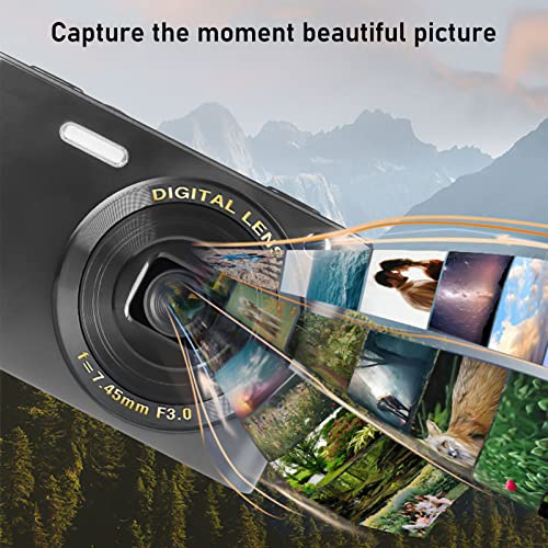 HD Digital Camera, 18 Million Pixel 2.7 -Inch LCD Screen, 8 Times Digital 1080P Young Students, Girls, Girls, Old Cameras