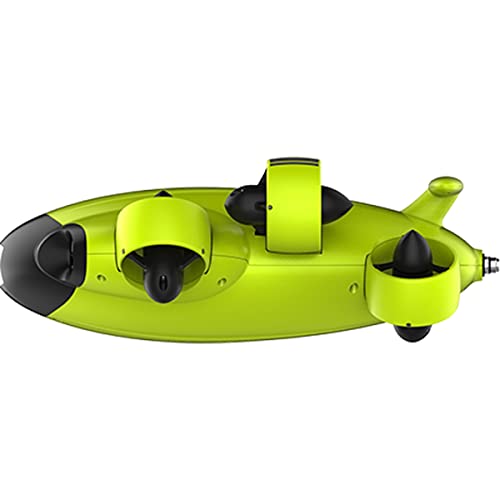 QYSEA FIFISH V6S Underwater Drone - Robotic Arm Claw + VR Box + 100M Cable + Spool + 64G SDcard + Industrial Case Bundle