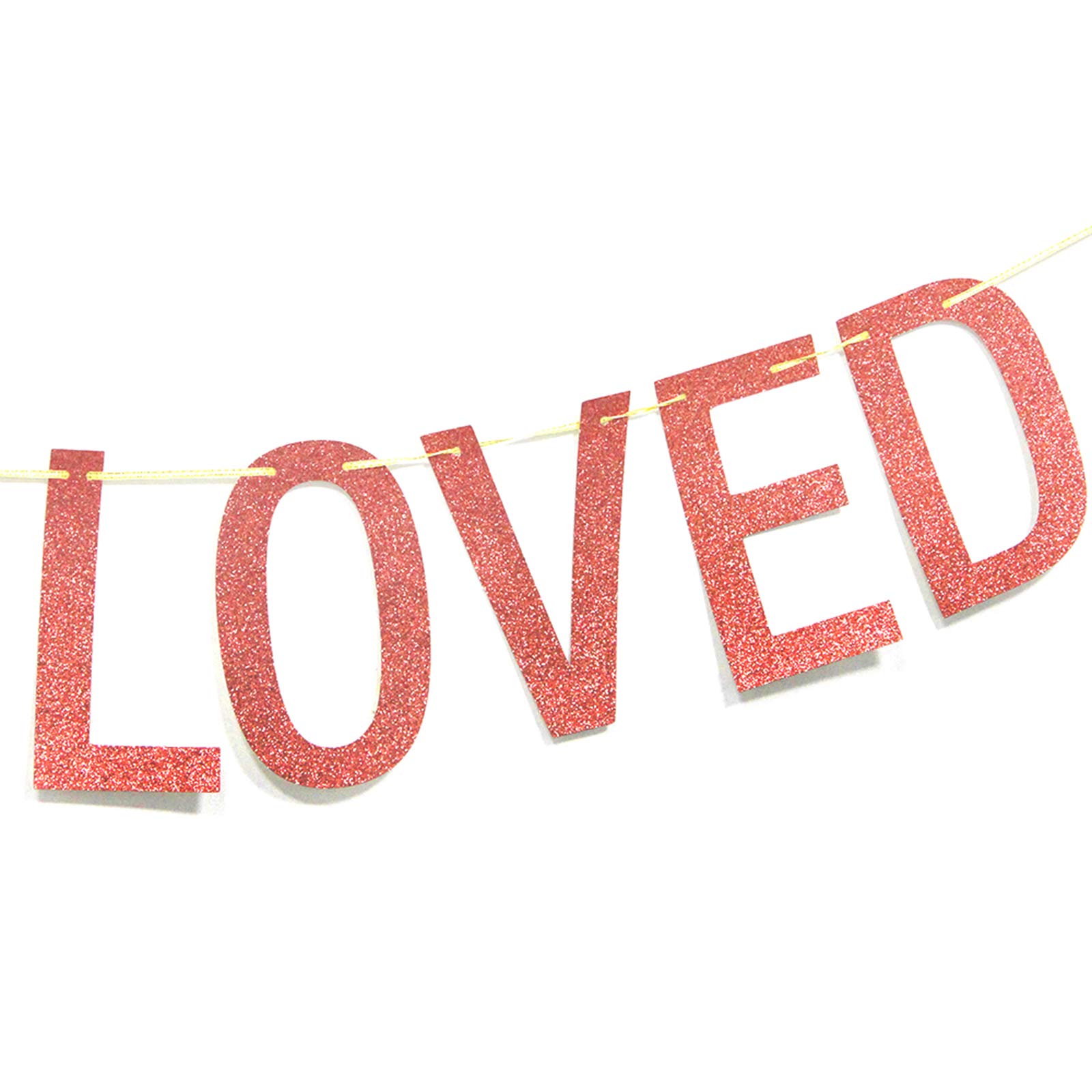 90 Years Blessed & Loved Banner - for 90th Anniversary / 90th Birthday Banner, 90th Anniversary / 90th Birthday Decorations (Rose Gold)