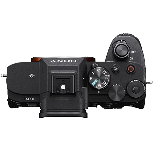 Sony Alpha 7 IV Full-Frame Mirrorless Interchangeable Lens Camera (Body Only) Bundle with Sony CFexpress Type A 160GB, Messenger Camera Bag and Sony N-PFZ100 Battery Pack Bundle (4 Items)