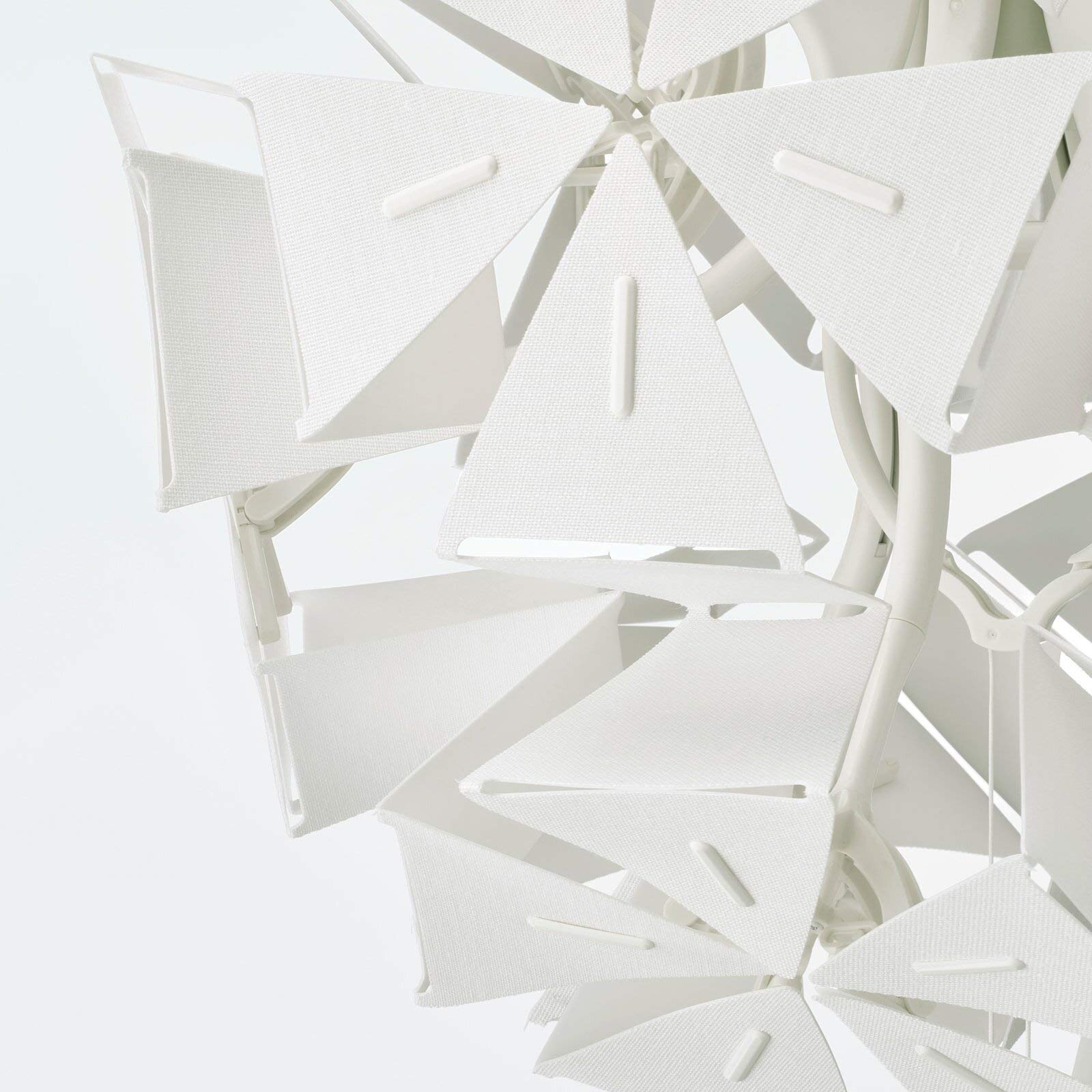 IKEA RAMSELE Adjustable Geometric Shaped (White 17in. / 43cm) Pendant Lamp