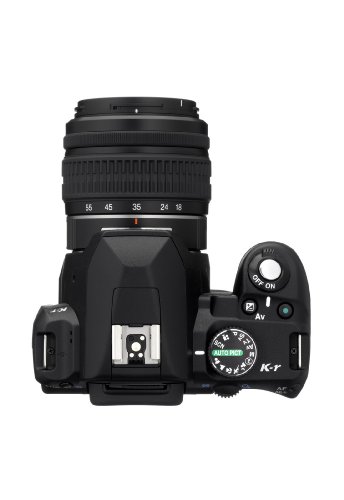 Pentax K-R 12.4 MP Digital SLR Camera with 3.0-Inch LCD and 18-55mm f/3.5-5.6 and 50-200mm f/4-5.6 Lenses (Black)