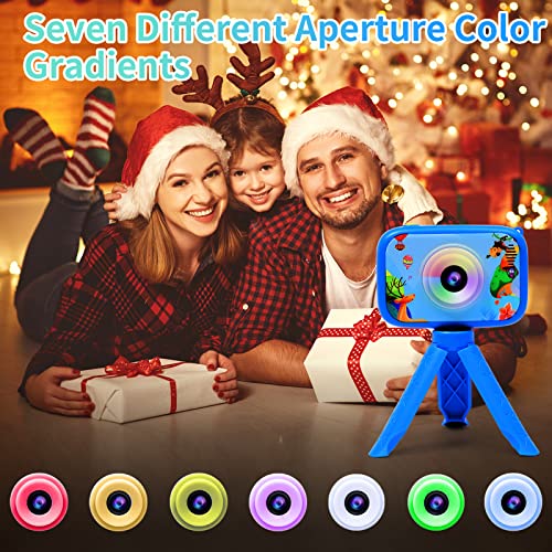 Kids Camera- 40MP Camera for Kids with 2.4 inch Large Screen, 1080P HD Digital Video Cameras for Toddler Children's Birthday with 32GB SD Card, SD Card Reader