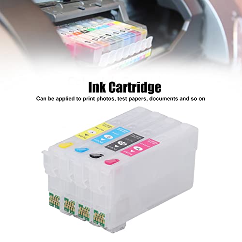FTVOGUE Ink Cartridge PP BK C M Y 4 Colors Printing Accessory Part (405XXLBK/405XLC/405XLM/405XLY)