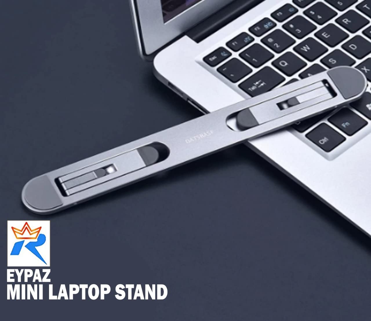 REYPAZ Notebook, Laptop Stand for Desk - Adjustable Ergonomic Aluminum Computer Holder for Laptop - Portable Laptop Holder for Home, Office Desk etc