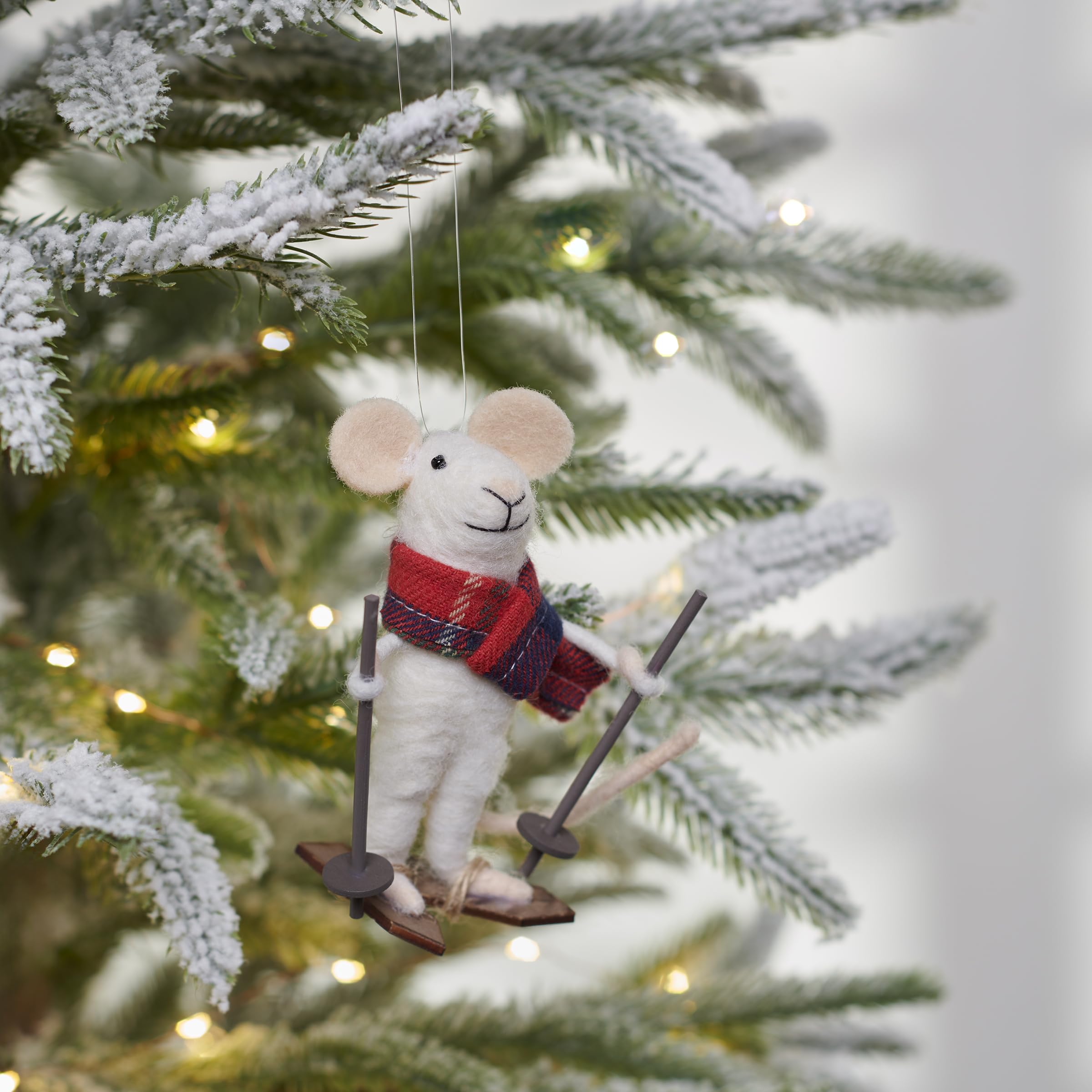 Primitives by Kathy Skiing Mouse Critter