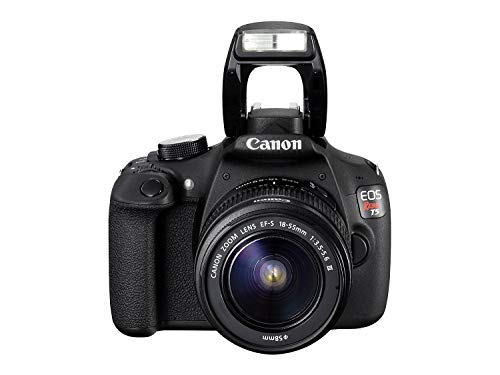 Canon EOS Rebel T5 18.0MP Camera with EF-S 18-55mm III Kit International Version (No Warranty) (Renewed)