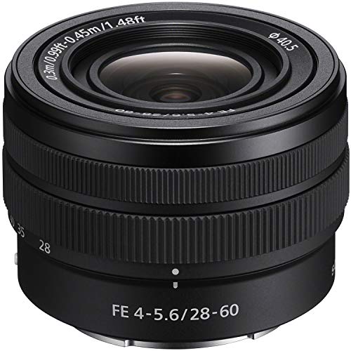 Sony a7C Mirrorless Full Frame Camera Body with 28-60mm F4-5.6 Lens Black ILCE7CL/B Bundle + Vlogger Kit ACCVC1: GP-VPT2BT Shooting Grip w. Wireless Remote + 2X Battery + Deco Gear Bag & Accessories