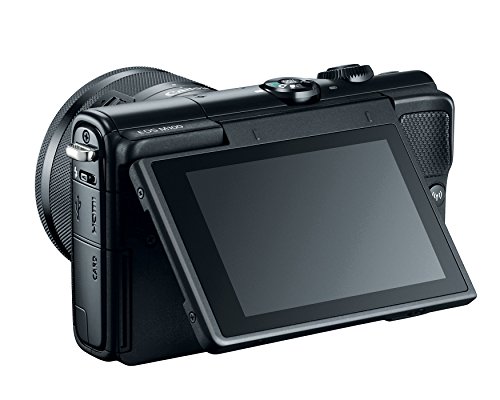 Canon EOS M100 Mirrorless Camera w/ 15-45mm Lens - Wi-Fi, Bluetooth, and NFC enabled (Black) (2209C011)