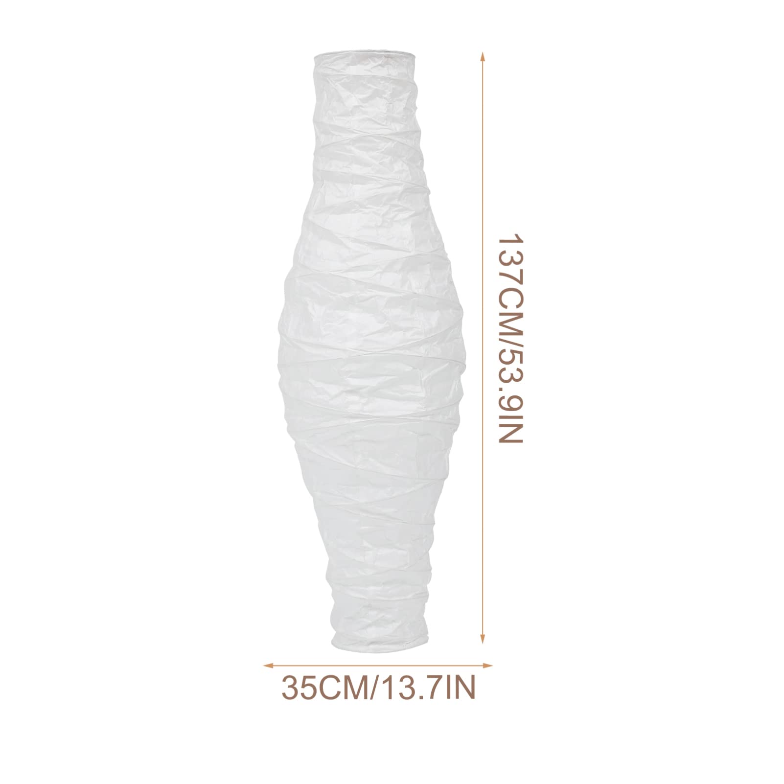 Uonlytech Paper Floor Lamp Shades Nordic Style Table Lampshades Japanese Style Standing Light Cover Light Accessories for Home Bedroom Desk Floor Lamp