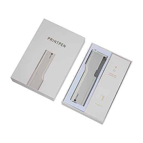 Inkjet Printer,Handheld Mini Inkjet Printer, Portable Inkjet Printer, Quick-Drying Waterproof Ink with Ink Cartridges, Cards, Clothes and Other Irregular Surface Printing(7.944inch)