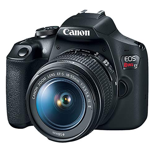 Rebel T7 DSLR Camera with EF-S 18-55mm f/3.5-5.6 is II Lens + 32GB Memory + Case+ UV +Tripod Accessory Bundle (13pcs)