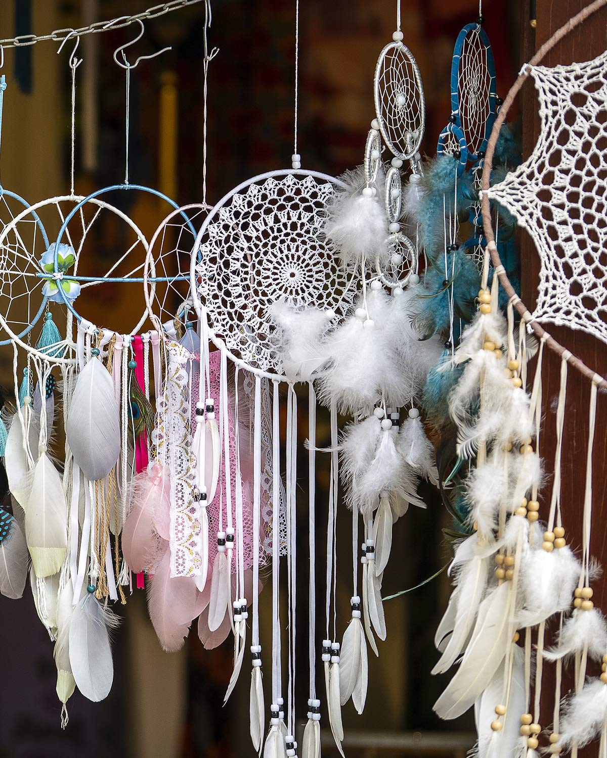 Sntieecr 9 PCS 3 Sizes Metal Floral Hoop Wreath Macrame Silver Hoop Rings for DIY Floral Macrame Hoop, Wedding Decorations, Dream Catcher and Wall Hanging Crafts (6 / 8 / 10 inch)