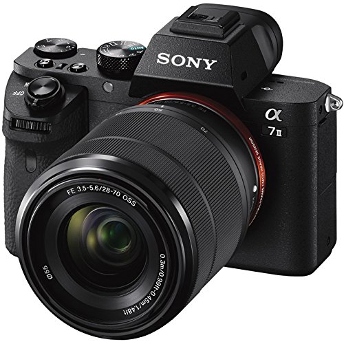 Sony a7 II Full-Frame Alpha Mirrorless Digital Camera a7II + 28-70mm Lens ILCE-7M2/K Filmmaker's Kit with DJI RSC 2 Gimbal 3-Axis Handheld Stabilizer Bundle + Deco Photo Backpack + Software