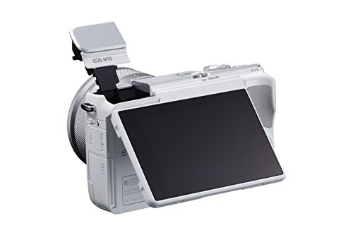 Canon EOS M10 Mirrorless Camera Kit with EF-M 15-45mm Image Stabilization STM Lens Kit (White)