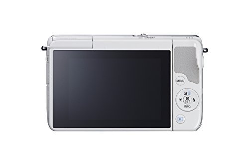 Canon EOS M10 Mirrorless Camera Kit with EF-M 15-45mm Image Stabilization STM Lens Kit (White)