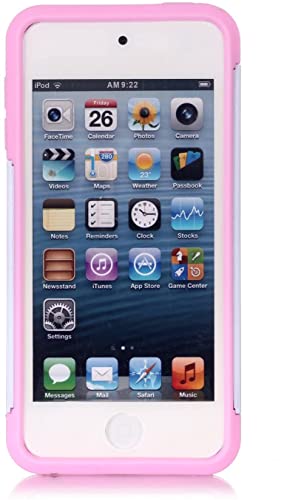 Apple iPod Touch 6,7th Case, iPod 7th Case, Rainbow Unicorn Pattern Shockproof Studded Rhinestone Crystal Bling Hybrid Case Silicone Protective Armor for Apple iPod Touch 6 7th Generation