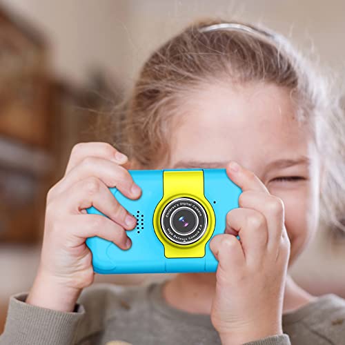 topliu Kids Camera Toys, 40 Million High-Definition Children's Camera, 180 ° Rotatable Lens Digital Camera, 2.4 Inch Large Screen Student Camera, Parent-Child Gift Camera.