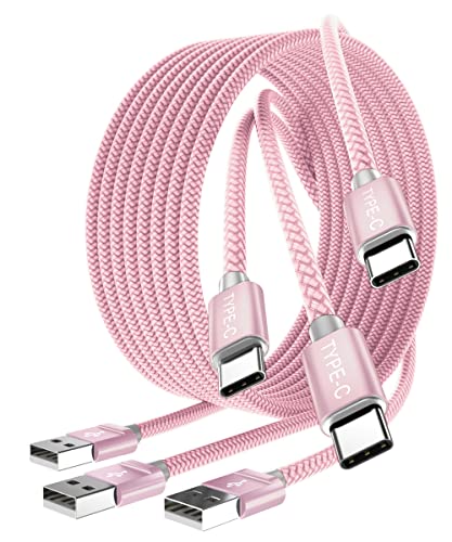Basesailor USB Type C Charger Cable 3-Pack 3.3/6.6/10FT,Micro C Charging Cord for Samsung Galaxy A10E A20 A21 A11 A50 A51 A52 A53 A70 A72 A73 A42 A32 A33 A12 A22,S23 S20 S21 S22 21 22 Plus,Note 10 20