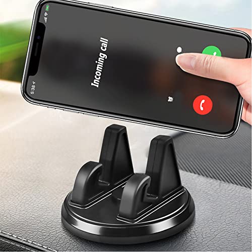 KIFIDAN Mobile Phone Bracket car Dashboard Mobile Phone Navigation Free Rotation Center Console Suction Cup Mobile Phone Navigation Bracket Universal…