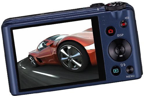 Casio Exilim EX-ZR200 High Speed 16 MP, 12x Optical Zoom Compact Digital Camera (Blue)