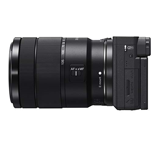 Cardinal Camera-Sony Sony Alpha a6400 Mirrorless Camera with 18-135mm and 55-210mm Lenses Video Bundle + LED Video Light + Microphone + Extreme Speed 64GB Memory(21pc Bundle), ILCE-6400M/B