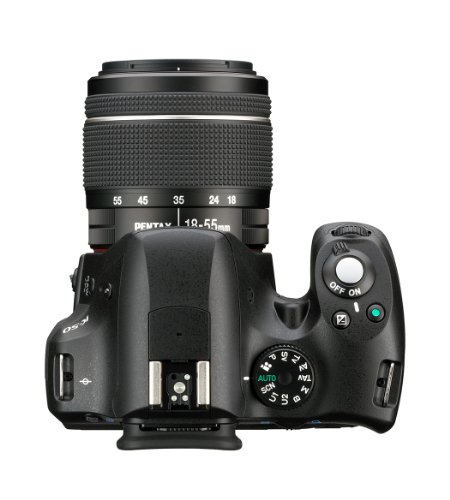 Pentax K-50 16MP Digital SLR Camera Kit with DA L 18-55mm WR f3.5-5.6 and 50-200mm WR Lenses (Black)