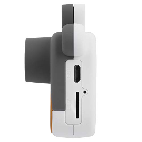 PAKIDS Camera Mini Children Camera Portable Cow Children Camera Mini Cartoon Digital DV Game Gift 400mAh Large Capacity Battery Gift for Kid Children Camera(Brown) (Color : Brown)