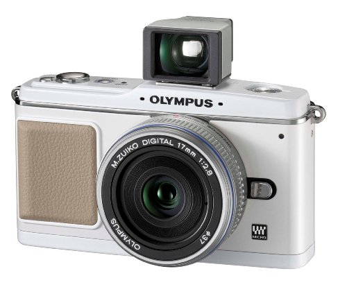 Olympus PEN E-P1 12.3 MP Micro Four Thirds Interchangeable Lens Digital Camera with 14-42mm f/3.5-5.6 Zuiko Digital Zoom Lens (White Body/Silver Lens)