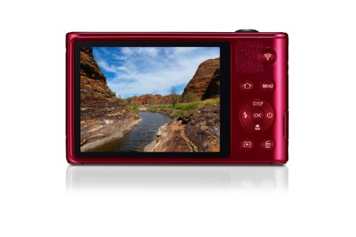 Samsung WB30F 16.2MP Smart WiFi Digital Camera with 10x Optical Zoom and 3.0" LCD Screen (Red) (OLD MODEL)