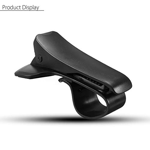 THXCO DishyKooker Universal Clip On Car HUD GPS Dashboard Mount Cell Phone Holder Non-Slip Stand Compatible for 4.7-6.5 inch Smartphones