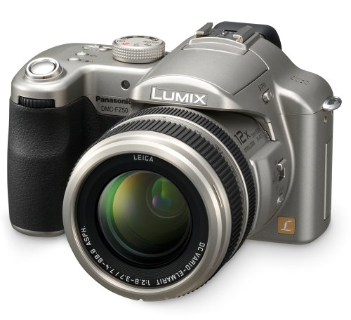 Panasonic DMC-FZ50S 10.1MP Digital Camera with 12x Optical Image Stabilized Zoom (Silver)