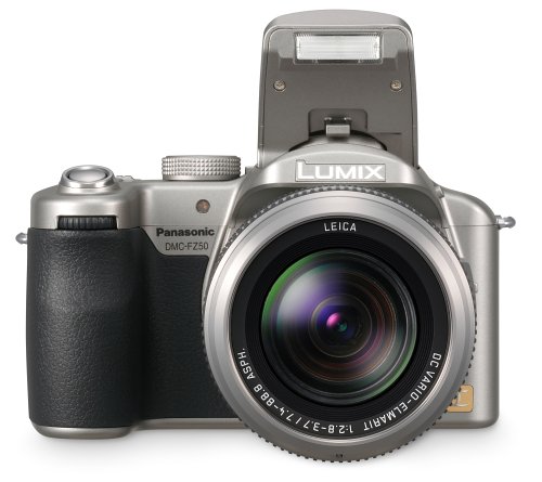 Panasonic DMC-FZ50S 10.1MP Digital Camera with 12x Optical Image Stabilized Zoom (Silver)