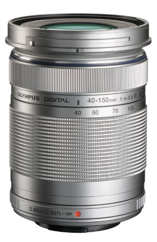 Olympus E-PM2 16MP Mirrorless Digital Camera with 14-42mm and 40-150mm Two Lens Kit (Silver) (Old Model)