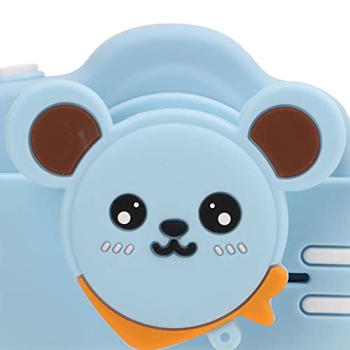 ciciglow Kids Camera, 200W Rear Len 4 x Magnification Removable Silicone Sleeve for Boys&Girls Children Toddler(Blue)