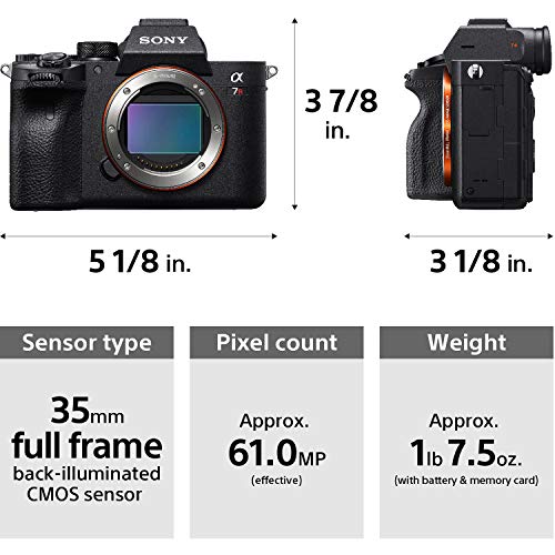 Sony Alpha a7R IVA Mirrorless Digital Camera (Body Only) w/Essential Striker Bundle