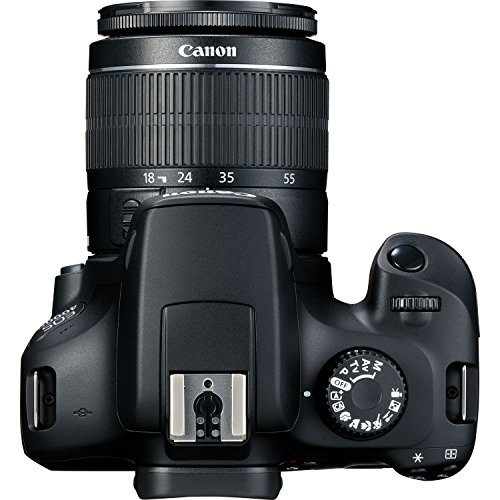Canon EOS 4000D DSLR Camera with 18-55mm f/3.5-5.6 III + 500mm/1000mm Preset Telephoto Lens + Extra LP-E10 Rechargeable Battery Professional Accessory Bundle