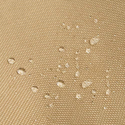 Modern LeisureĀ® Basics Patio Loveseat Cover, 55" L x 33" W x 38" H, Khaki
