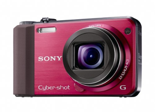 Sony Cyber-Shot DSC-HX7V 16.2 MP Exmor R CMOS Digital Still Camera with 10x Wide-Angle Optical Zoom G Lens, 3D Sweep Panorama, and Full 1080/60i HD Video (Red)