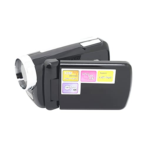 Handheld Digital Video Camera 12 Million-Pixels Student Children's Gift Camera Entry-Level Camera 4X Digital Zoom Camera, 1.8 Inch