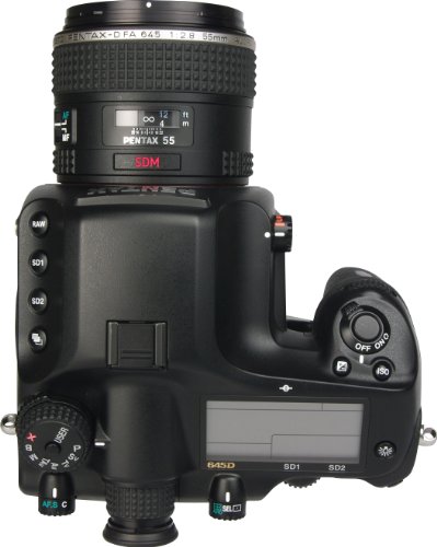 Pentax 645D 40MP Medium Format Digital SLR Camera with 3-Inch LCD Screen (Body Only)
