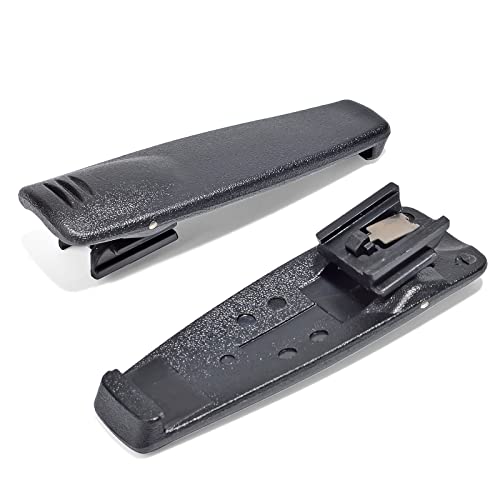 RLN6307/ RLN6307A Belt Clip for Motorola CP110 RDU2020 RDU2080D RDU4100 RDU4160D RDV2020 RDV5100 EP150 Portable Two Way Radio Clip Replacement (2Pack)