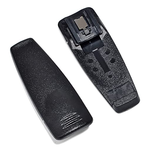 RLN6307/ RLN6307A Belt Clip for Motorola CP110 RDU2020 RDU2080D RDU4100 RDU4160D RDV2020 RDV5100 EP150 Portable Two Way Radio Clip Replacement (2Pack)
