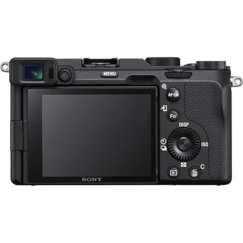 Sony a7C Mirrorless Camera Bundle (Black)- ILCE7C/B with FE 50mm f/1.8 Lens + Prime Accessory Package Including 128GB Memory, TTL Flash, Extra Battery, Software Package, Auxiliary Lenses & More
