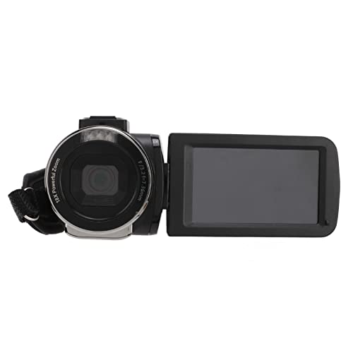Digital Camera, Vlogging Camera 3.0 Inch IPS Touch Screen 48MP Image Resolution with 1500mAh Lithium Camera Battery for Campus Records