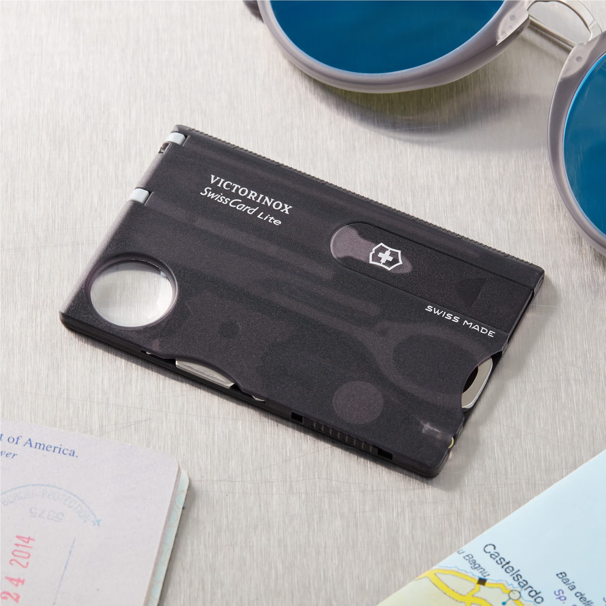Victorinox Swisscard Lite Pocket Tool, Onyx, 81 MM