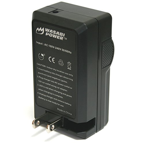 Wasabi Power Battery (2-Pack) and Charger for Ricoh DB-65 and Ricoh G700, G700SE, G600, GR, GR Digital, GR Digital II, GR Digital III, GR Digital IV, GX100, GX200, Caplio R3, R4, R5, R30